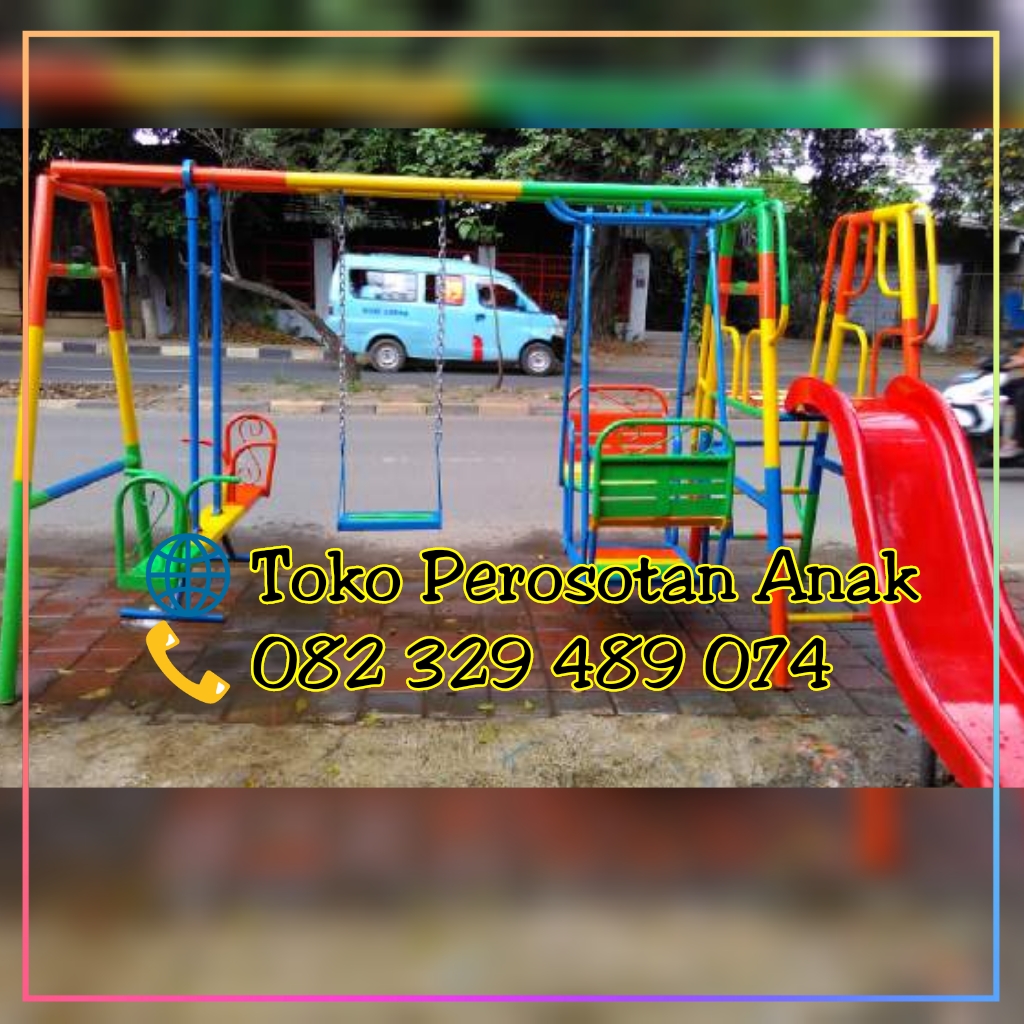 Ayunan Anak Taman Outdoor - Pusat Perosotan dan Mainan Anak